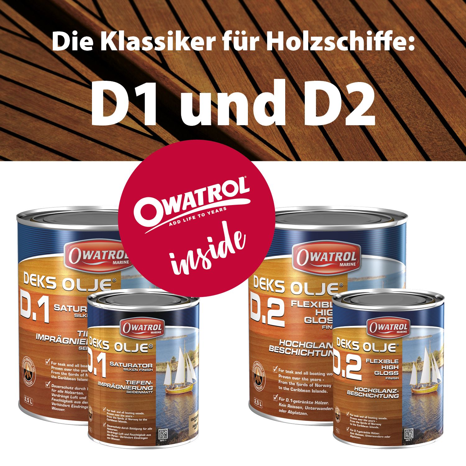 Deks Olje D1 | 1 Liter | 3297971108317